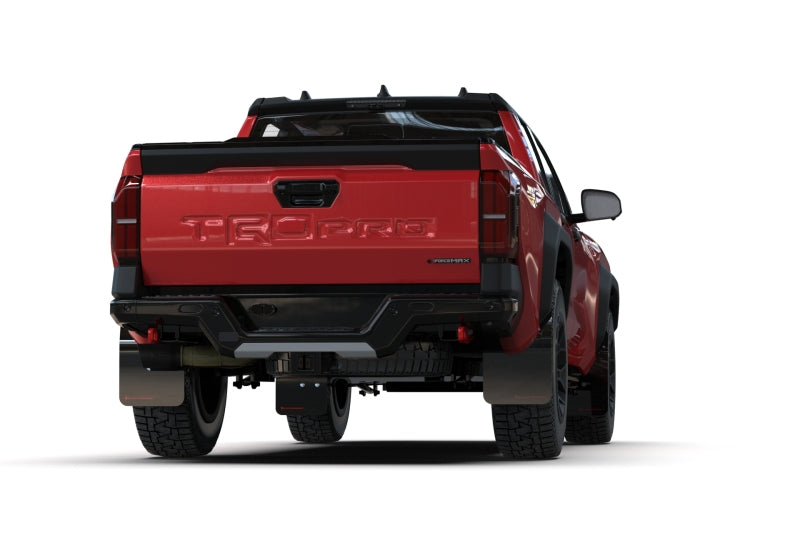 Rally Armor 2024 Toyota Tacoma Gen 4 Black UR Mud Flap w/Red Logo ...